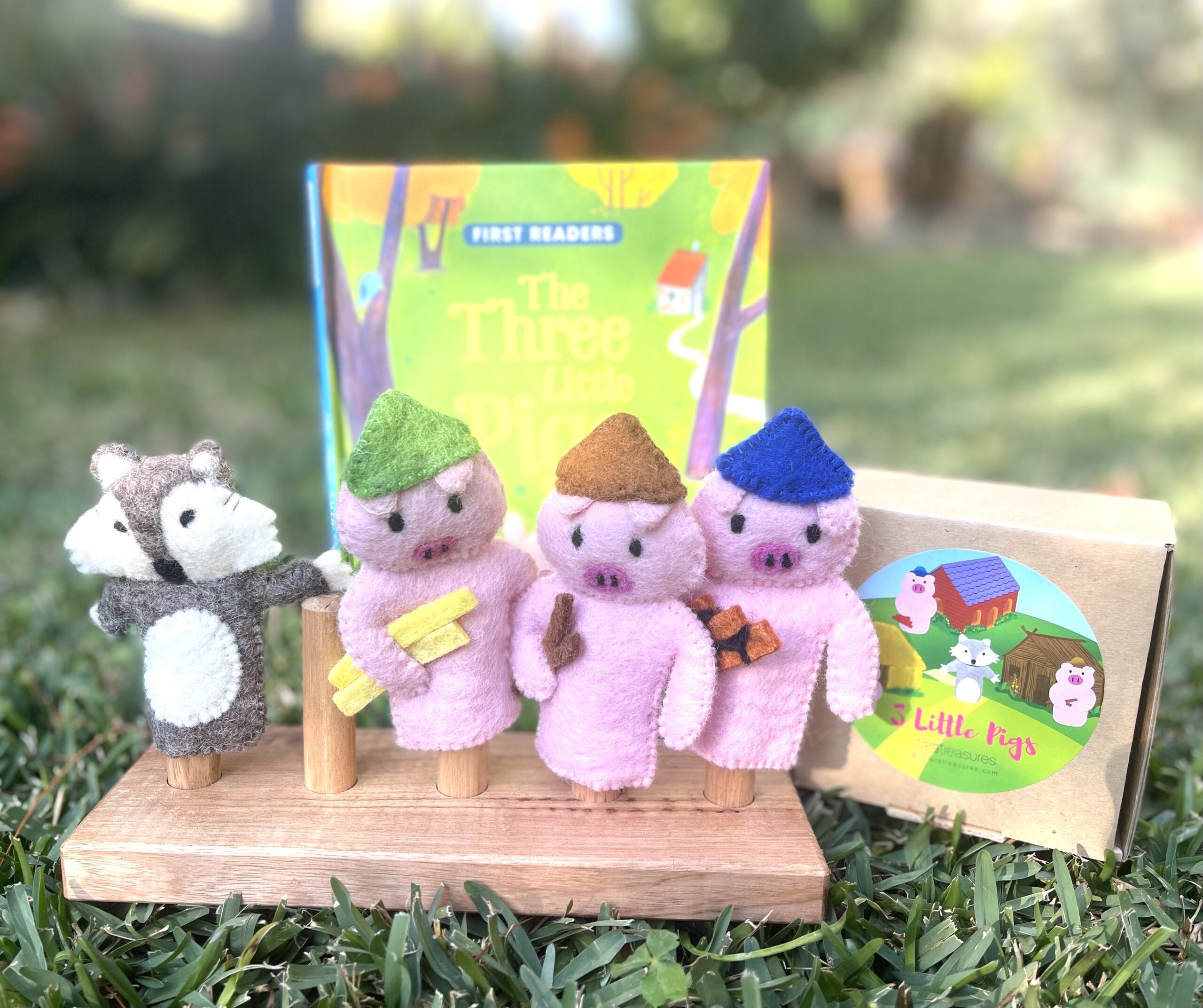 The Three Little Pigs Storytime set - Below The Willow Tree