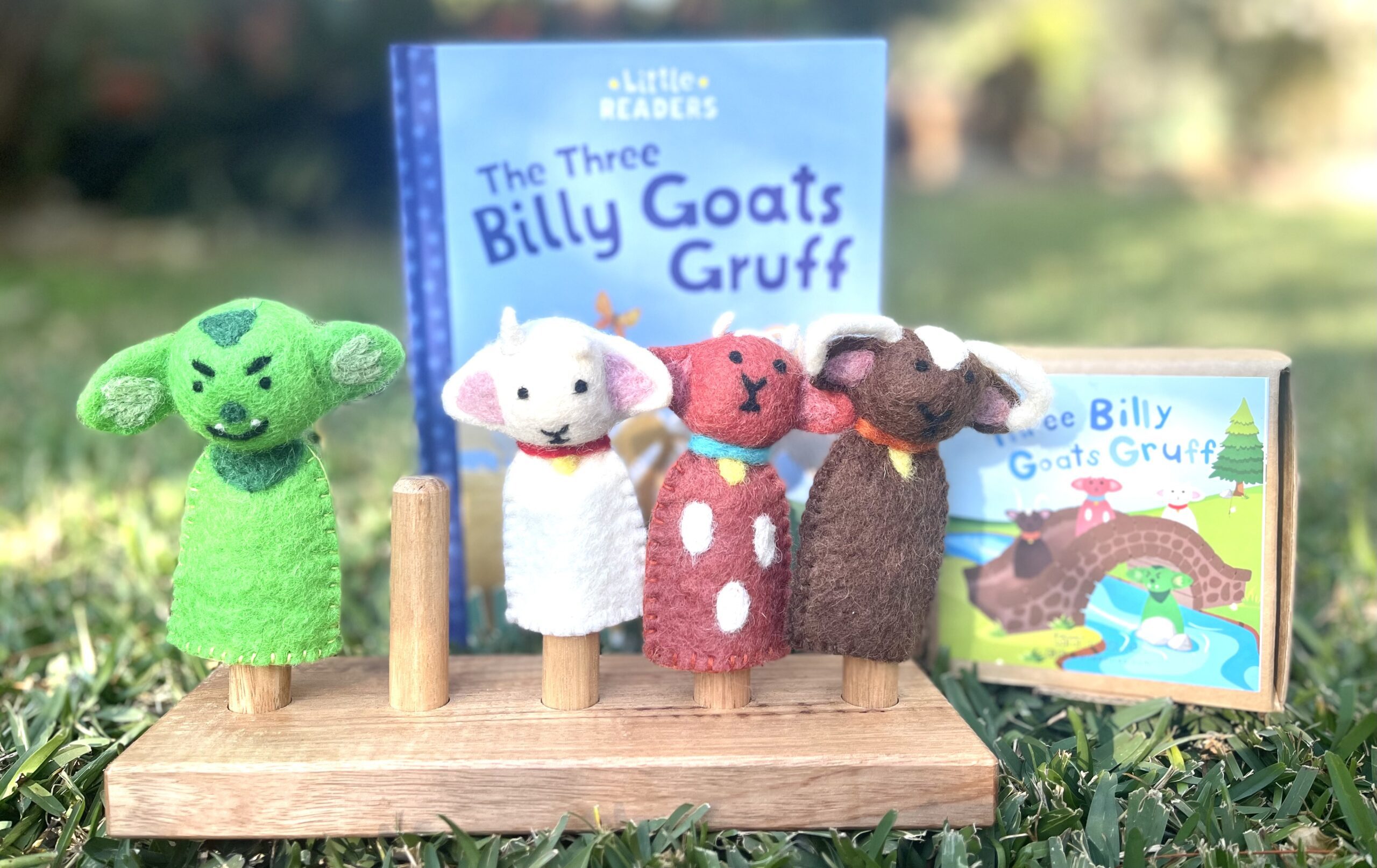 The Three Billy Goats Gruff Storytime Set - Below The Willow Tree